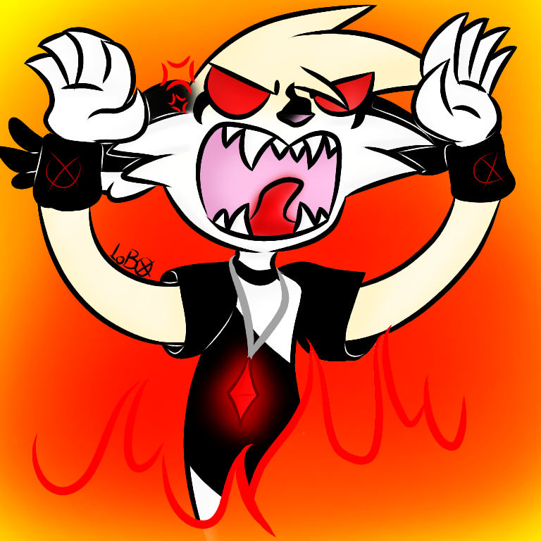 Zachary furry form angry - ibisPaint