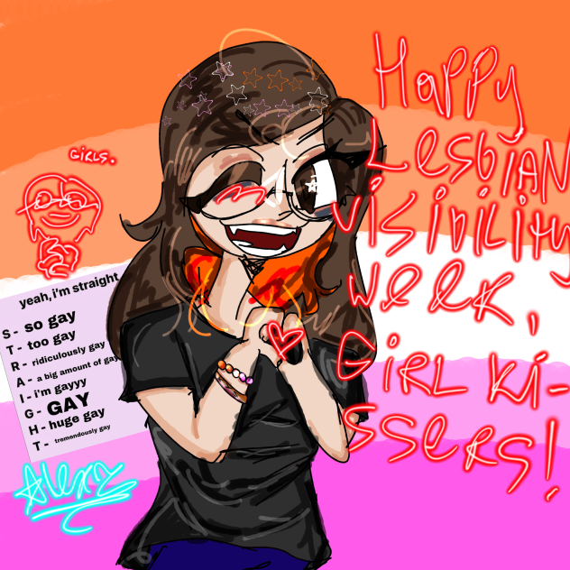 HAPPY LESBIAN VISIBILITY WEEK !! - ibisPaint