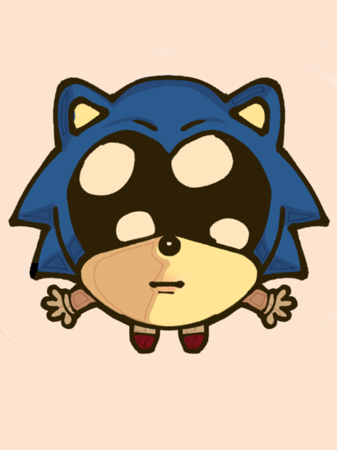 Sonic pfp - ibisPaint
