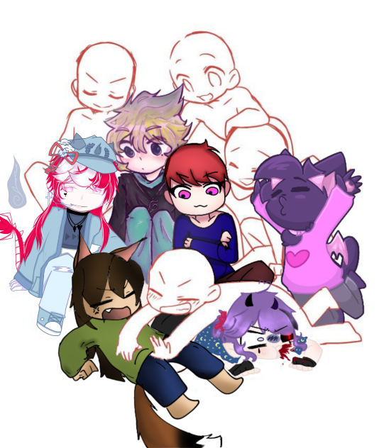 Ooooo Large group! - ibisPaint
