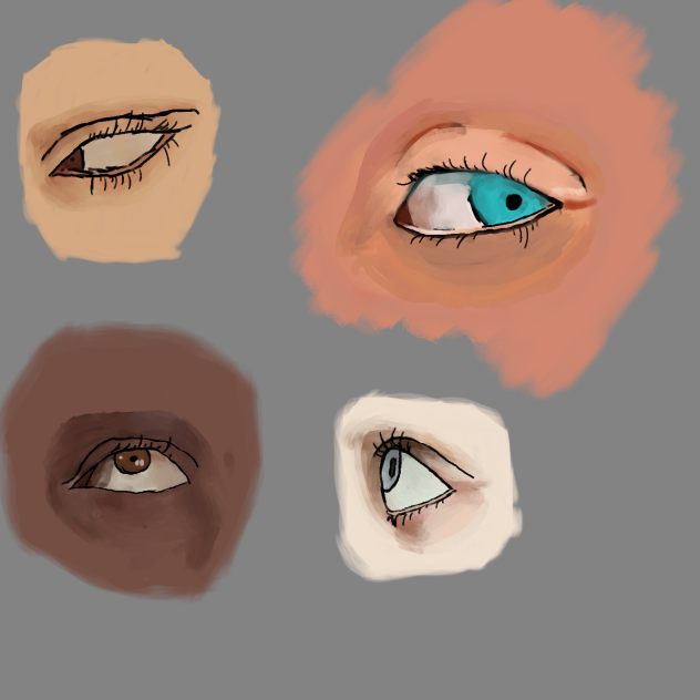 Eye studies - ibisPaint