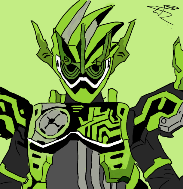 Kamen rider Chronos - ibisPaint