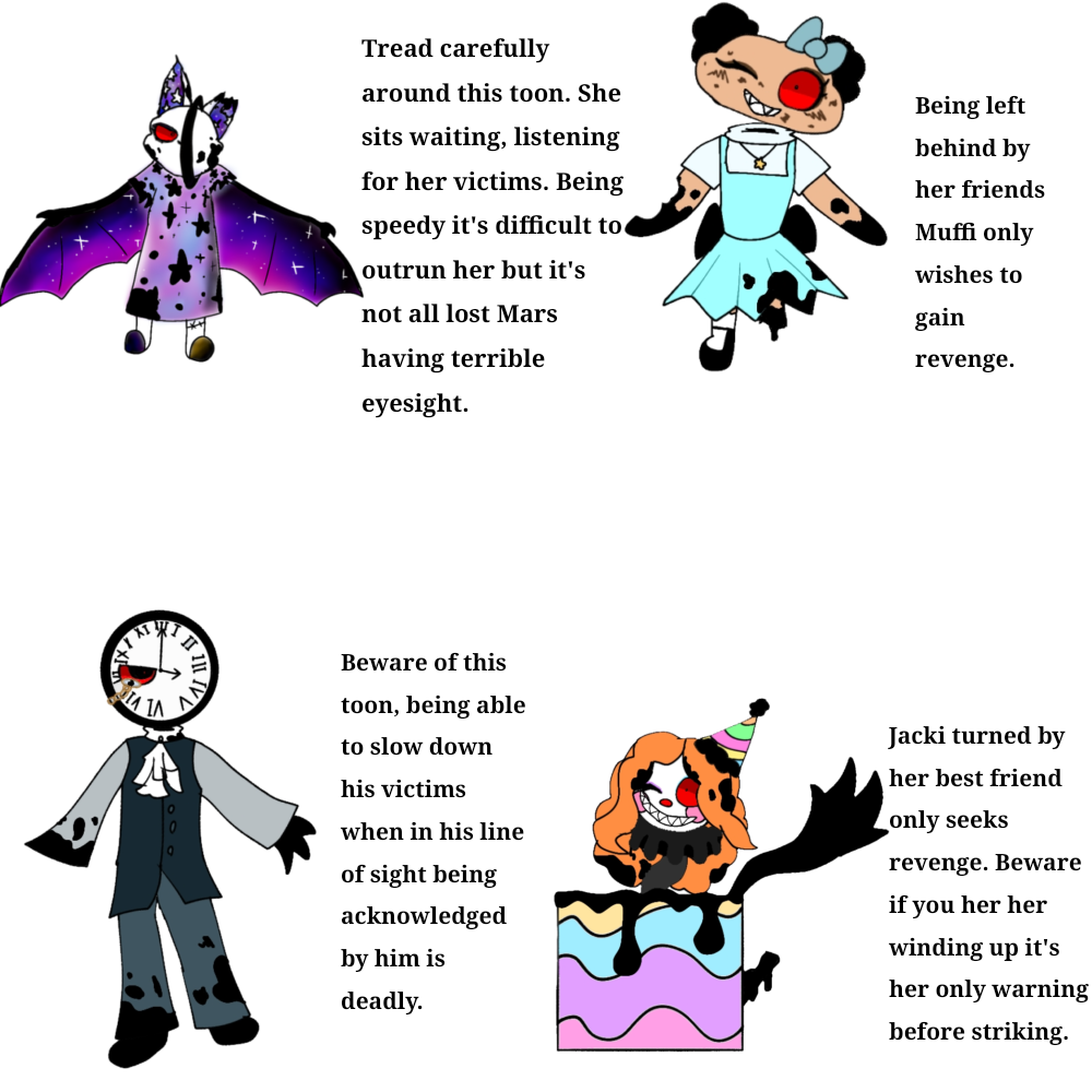 Dandy's World Oc twisted forms - ibisPaint