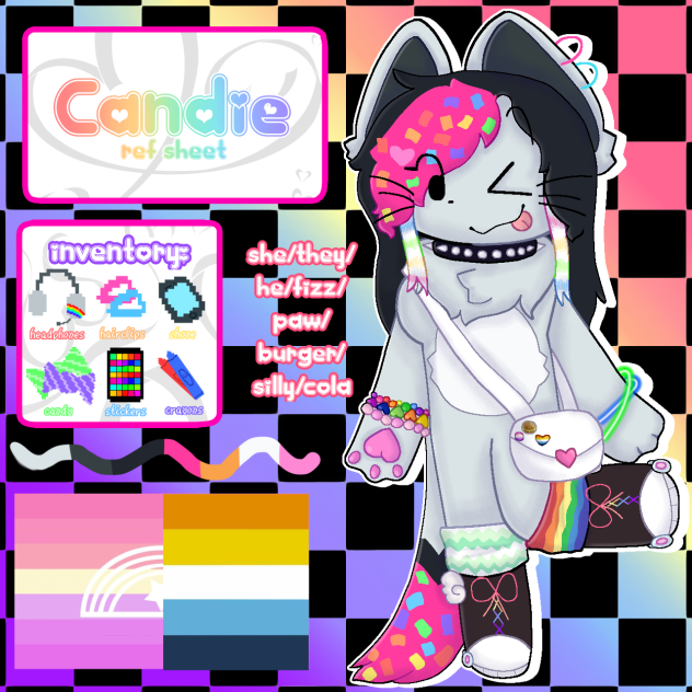 Candie’s Updated OC Sheet! 🍭 (OC) - ibisPaint