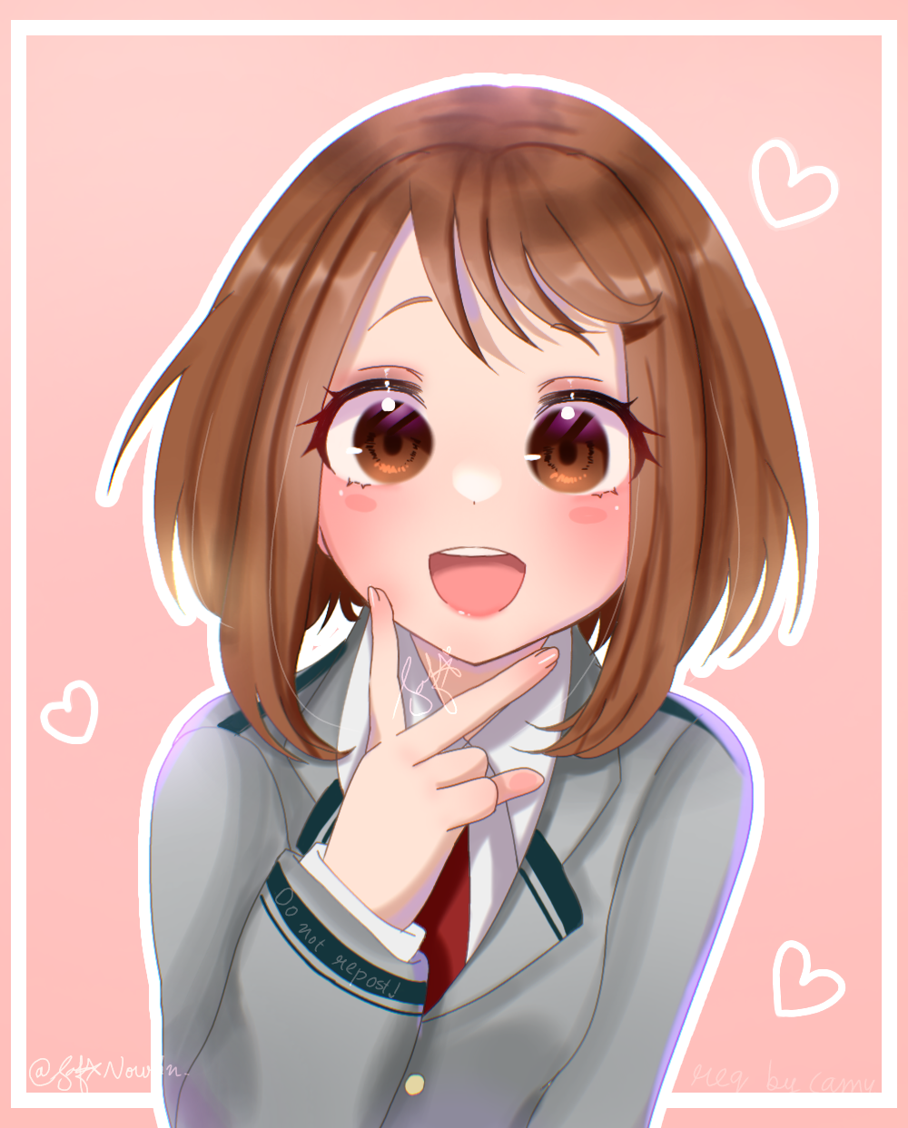 Ochako uraraka for camy cordero - ibisPaint