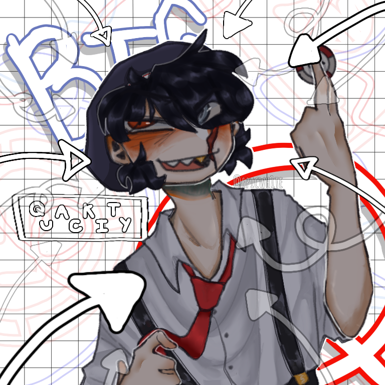 quackity redraw #1 - ibisPaint