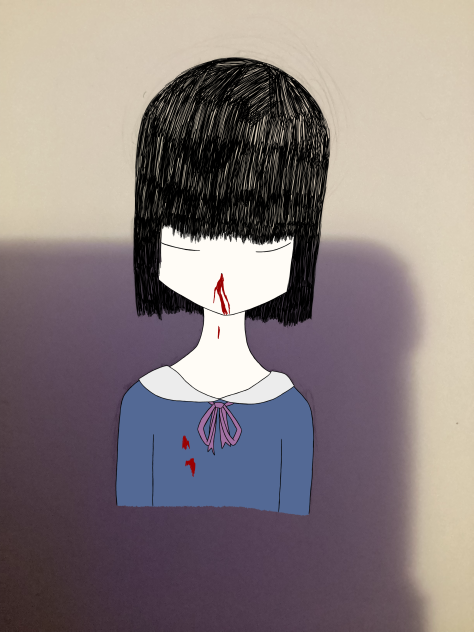 Goretober 2023 Day 3 {Nosebleed} - ibisPaint