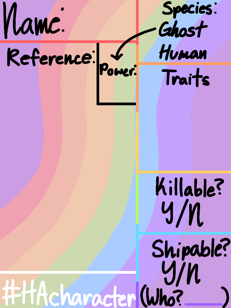 Character sheets - ibisPaint