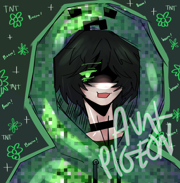 Creeper oc - ibisPaint