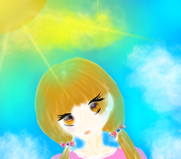 Sun shine!!!🌞 - ibisPaint