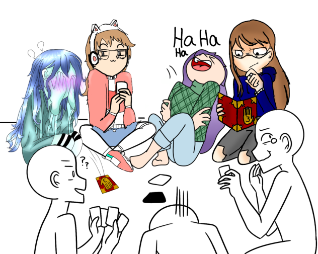 Card game collab - ibisPaint