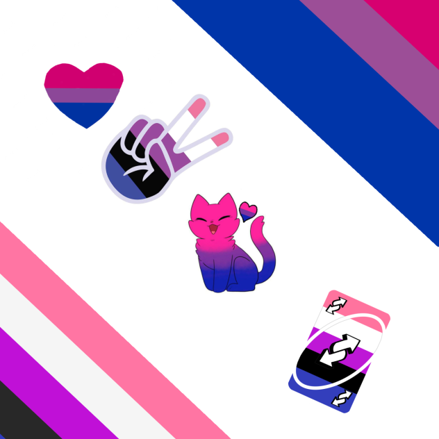 bi genderfluid wallpaper!! - ibisPaint
