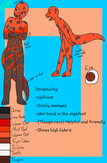 Lava Lizard Custom - ibisPaint