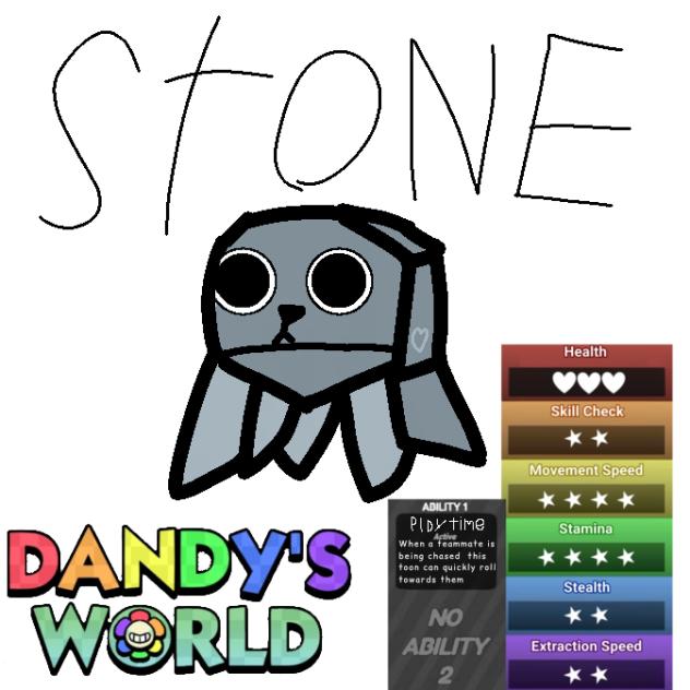 dandy's world oc (stone) - ibisPaint