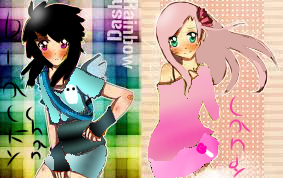 blacky chan vs candy - ibisPaint