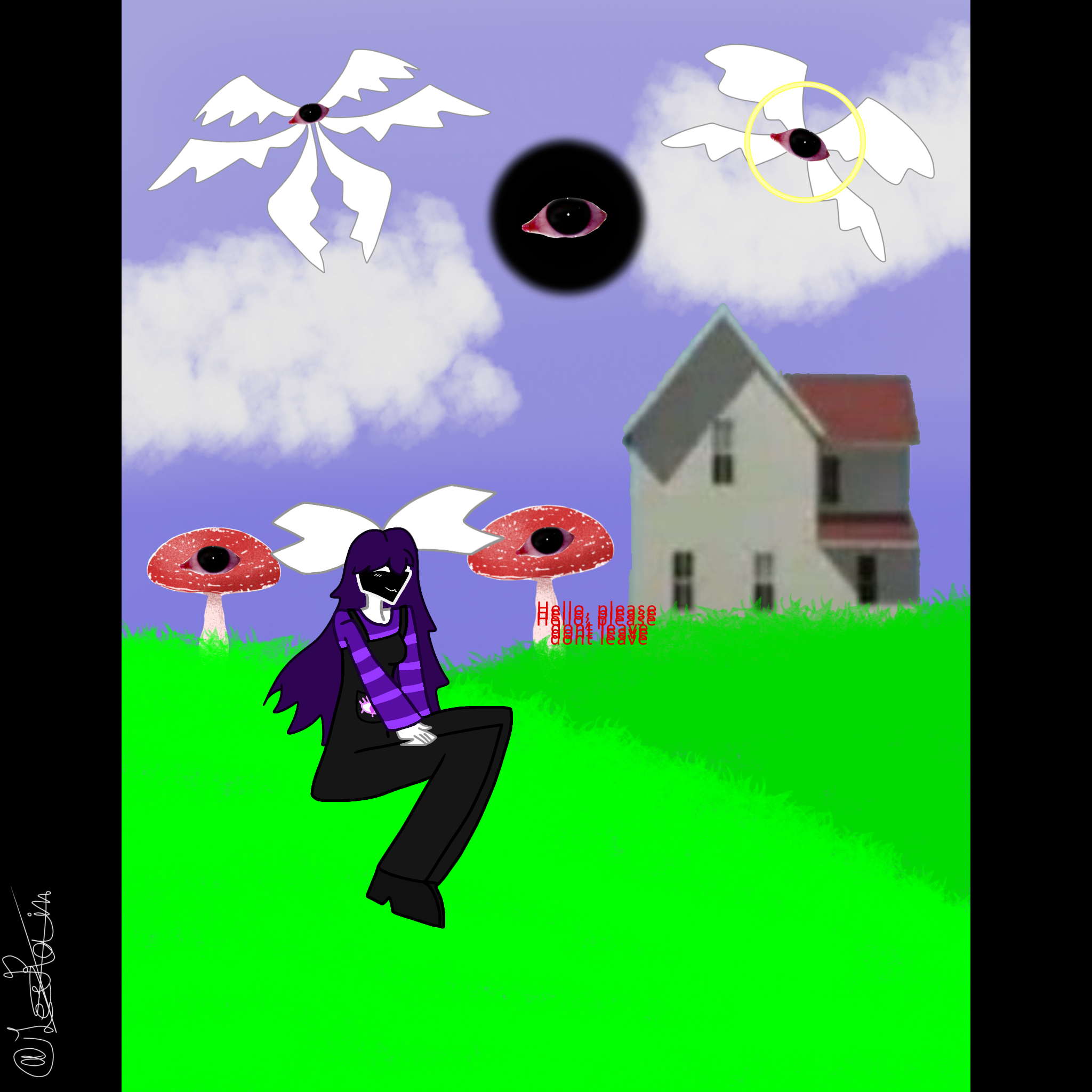 Drawing weirdcore - ibisPaint