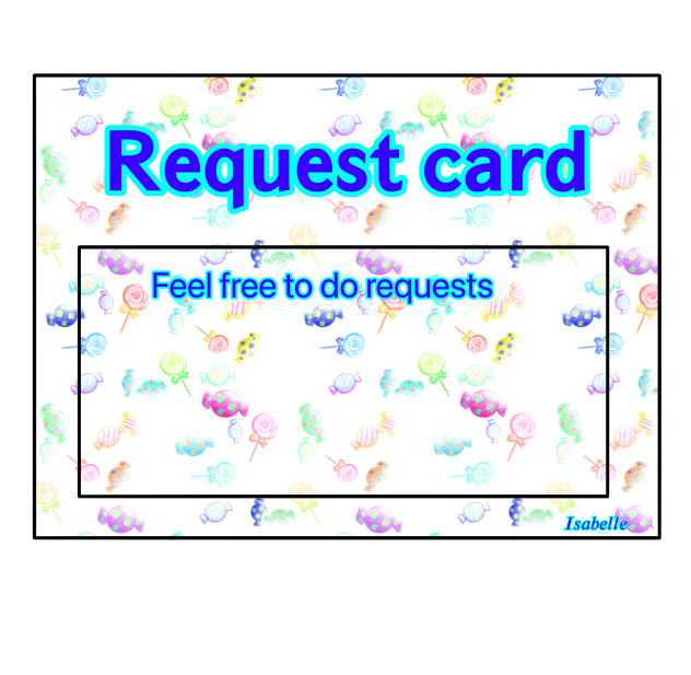 Request card - ibisPaint