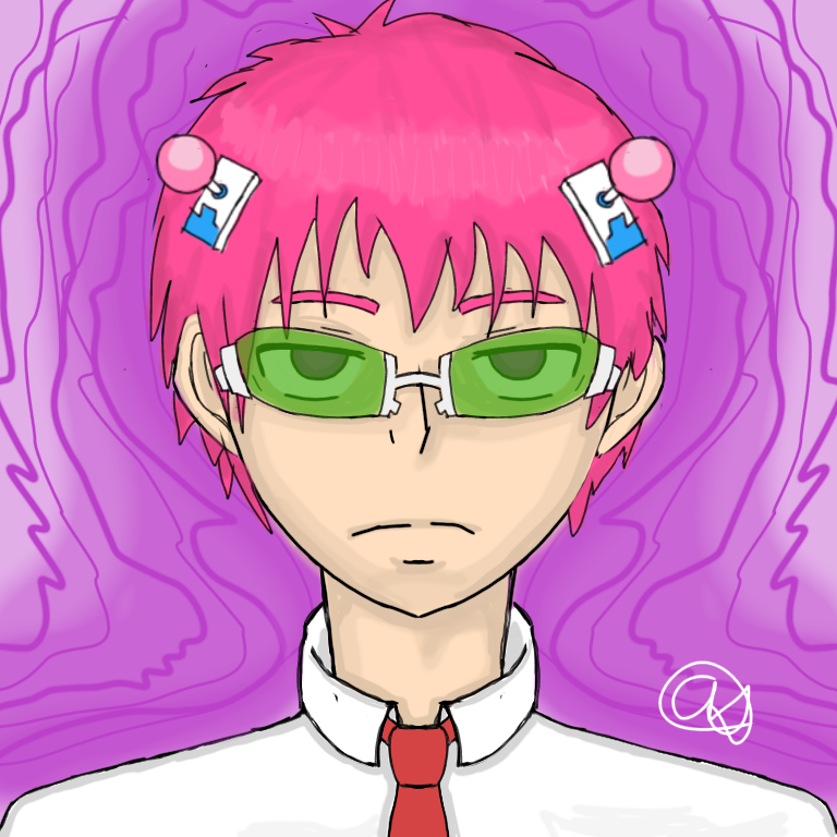 saiki k. speed paint - ibisPaint