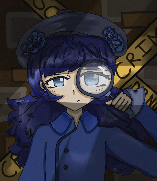 Blue detective - ibisPaint