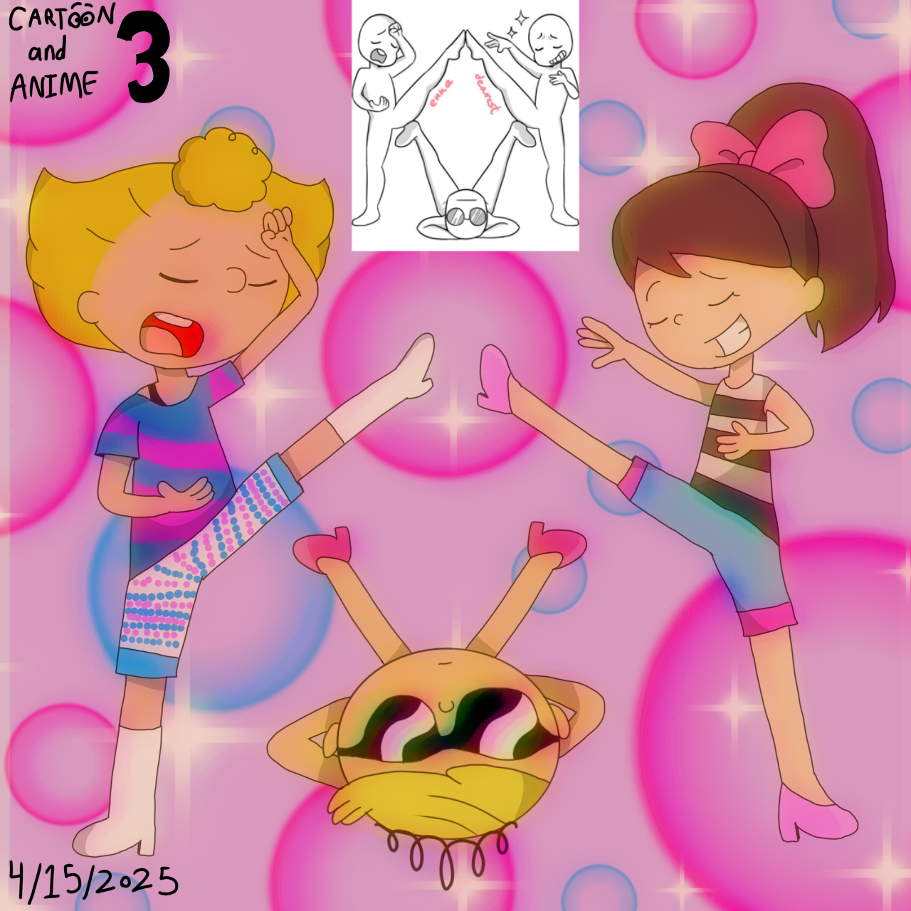 Posing Girls #1 - ibisPaint