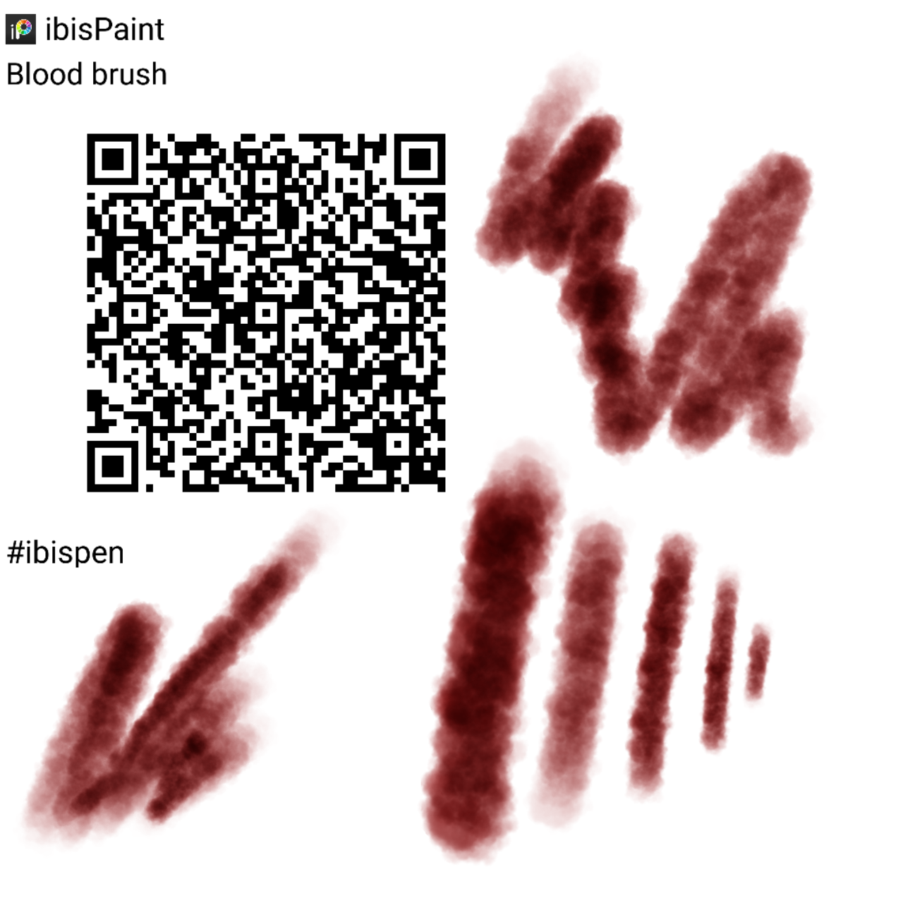 blood Brush - ibisPaint