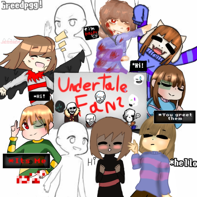 undertale fans - ibisPaint