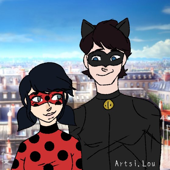 Trollhunter Miraculous Ladybug Crossover - ibisPaint