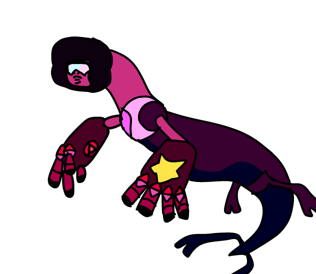 Just Garnet the fusion of ruby & sapphir - ibisPaint