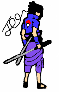 Sasuke Uchiha - ibisPaint