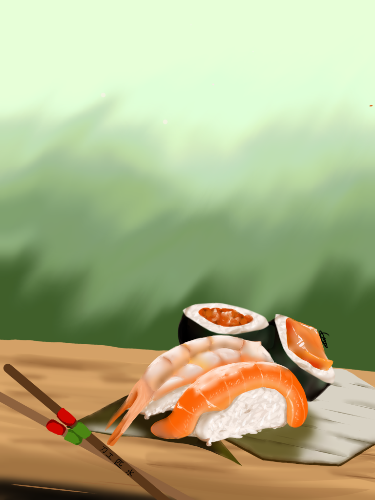 sushi - ibisPaint
