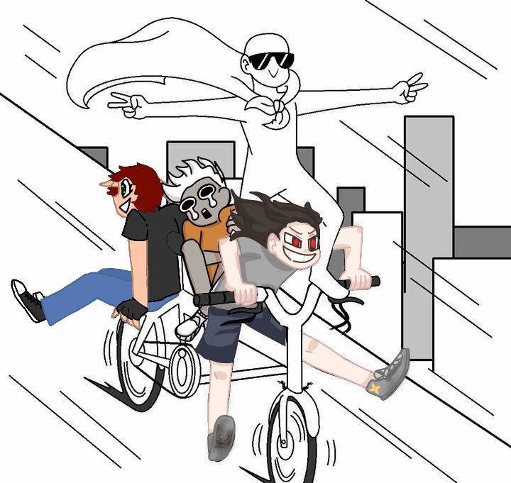 Squad Bike Collab - ibisPaint