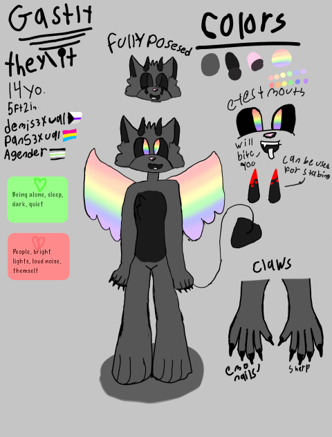 Gastly ref sheet - ibisPaint