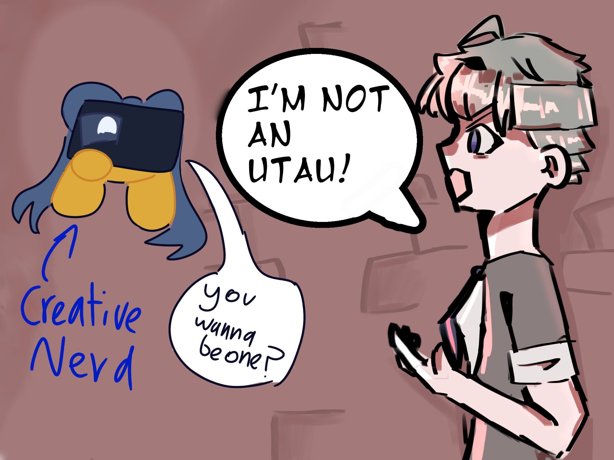 you can actually become a utau lol - ibisPaint