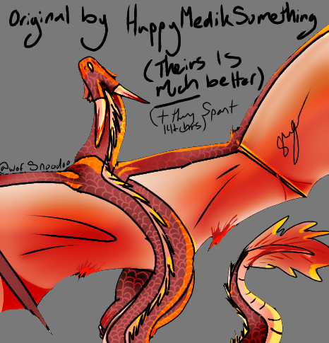 I drew a skywing yea..Happymediksomthing - ibisPaint