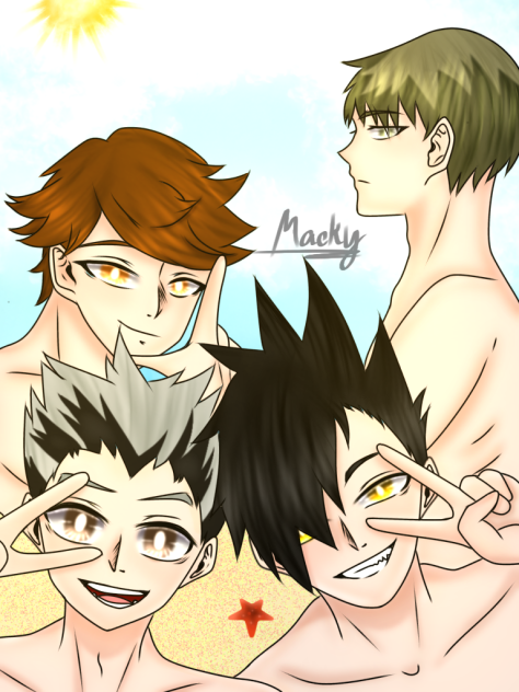Haikyuu Captains - ibisPaint