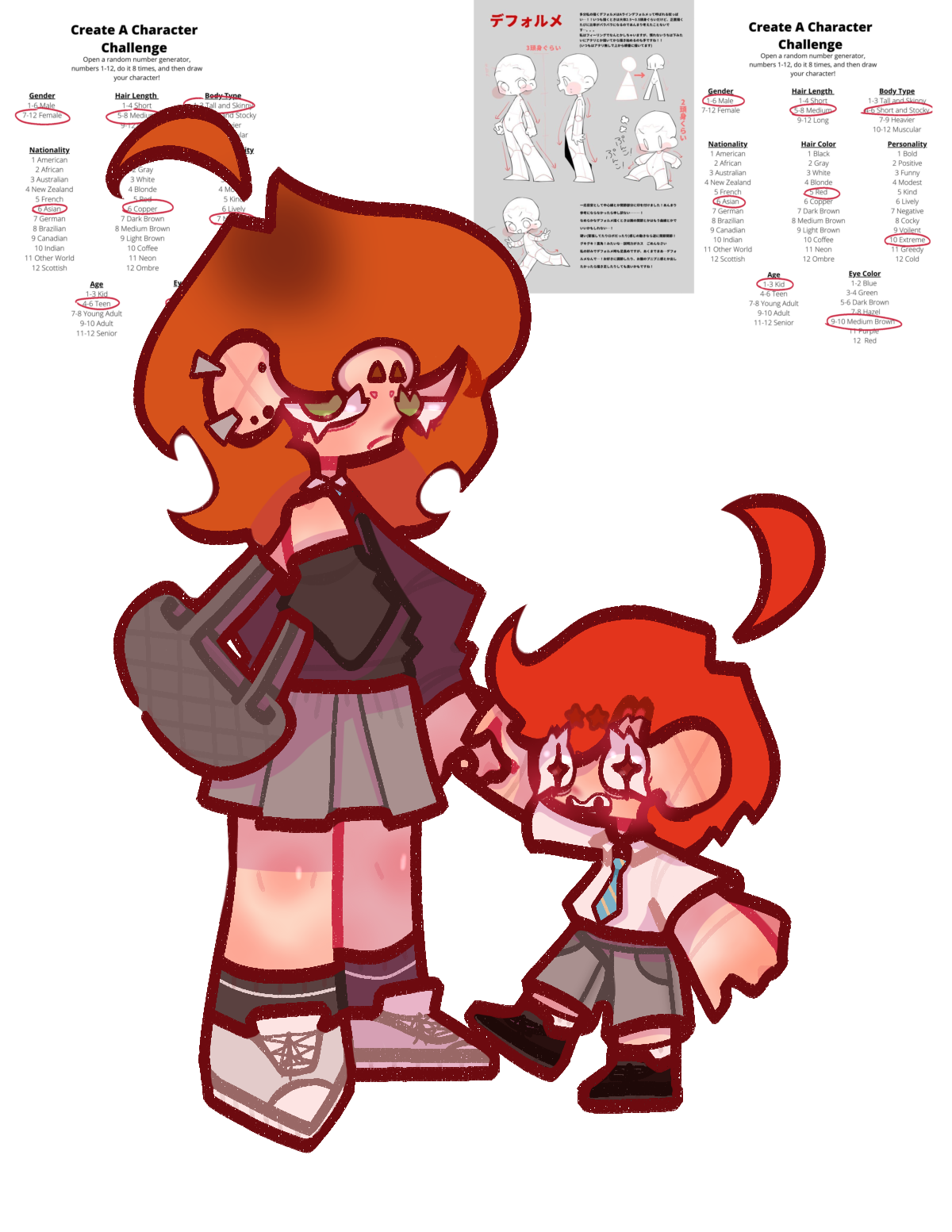 Character creator thingy - ibisPaint