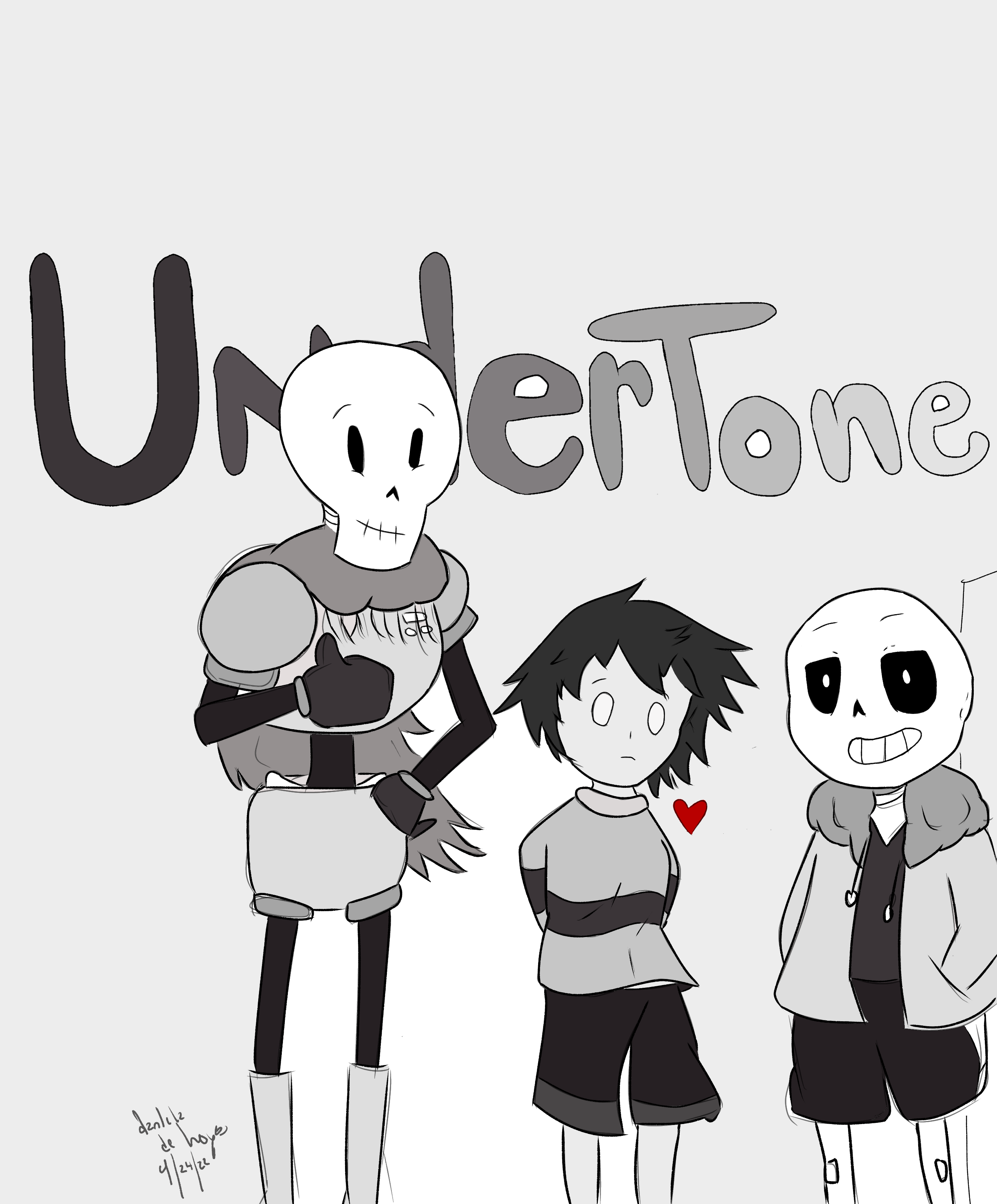 My Undertale AU (Undertone) - ibisPaint