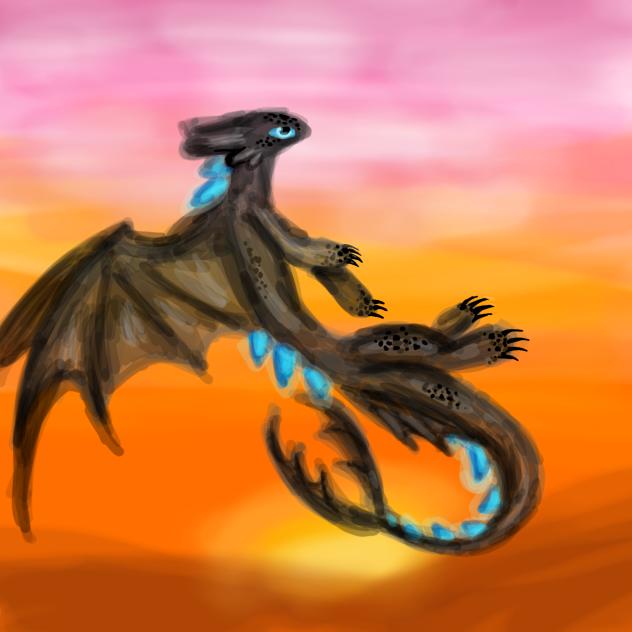 Toothless - ibisPaint