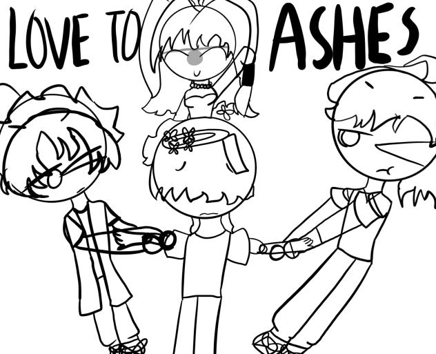 Sketch of icon for Love To Ashes - ibisPaint