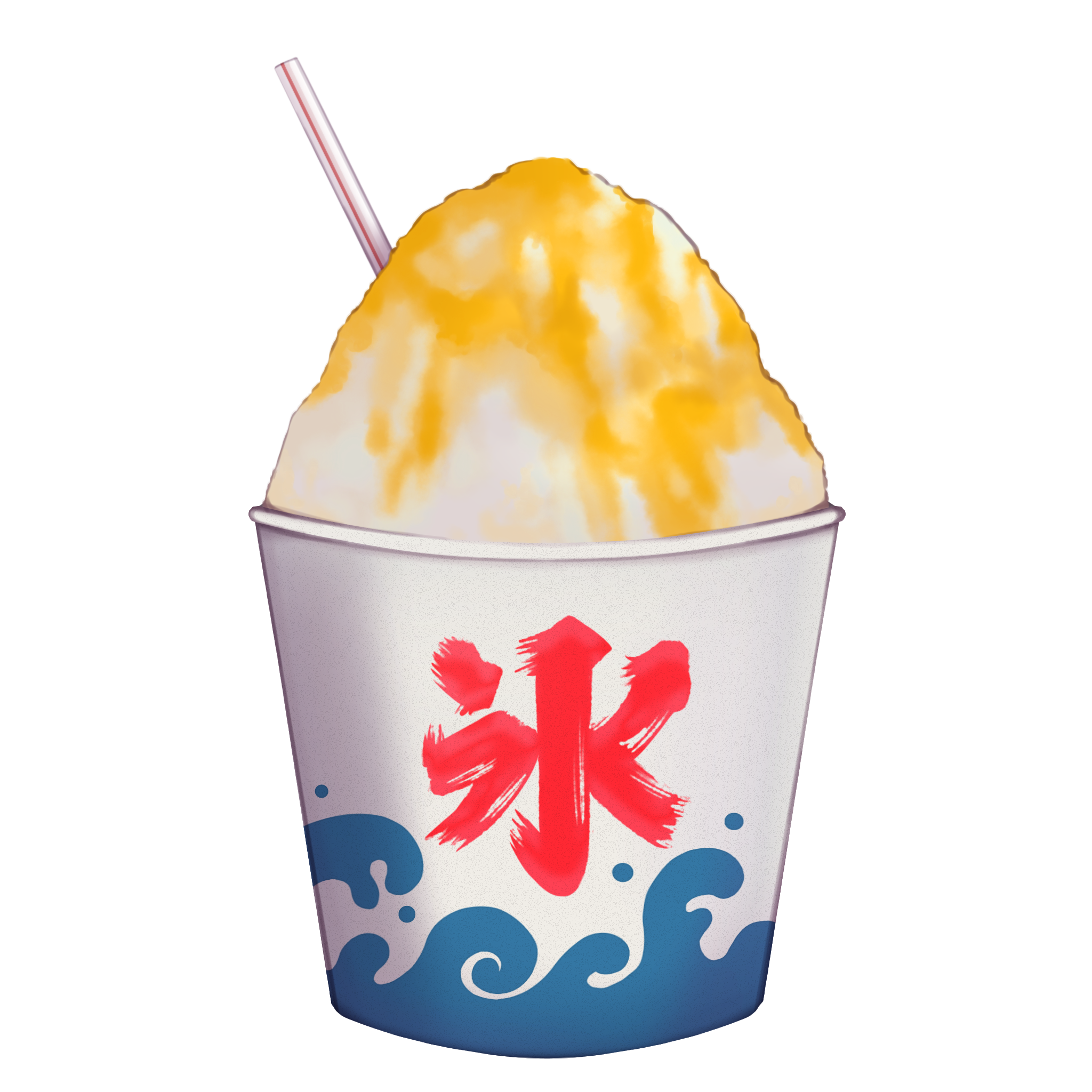 Shaved Ice Yellowish - ibisPaint