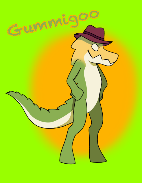 Gummigoo (the amazing digital circus) - ibisPaint