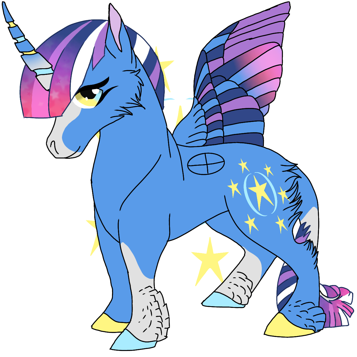 Twilight sparkles redesign - ibisPaint