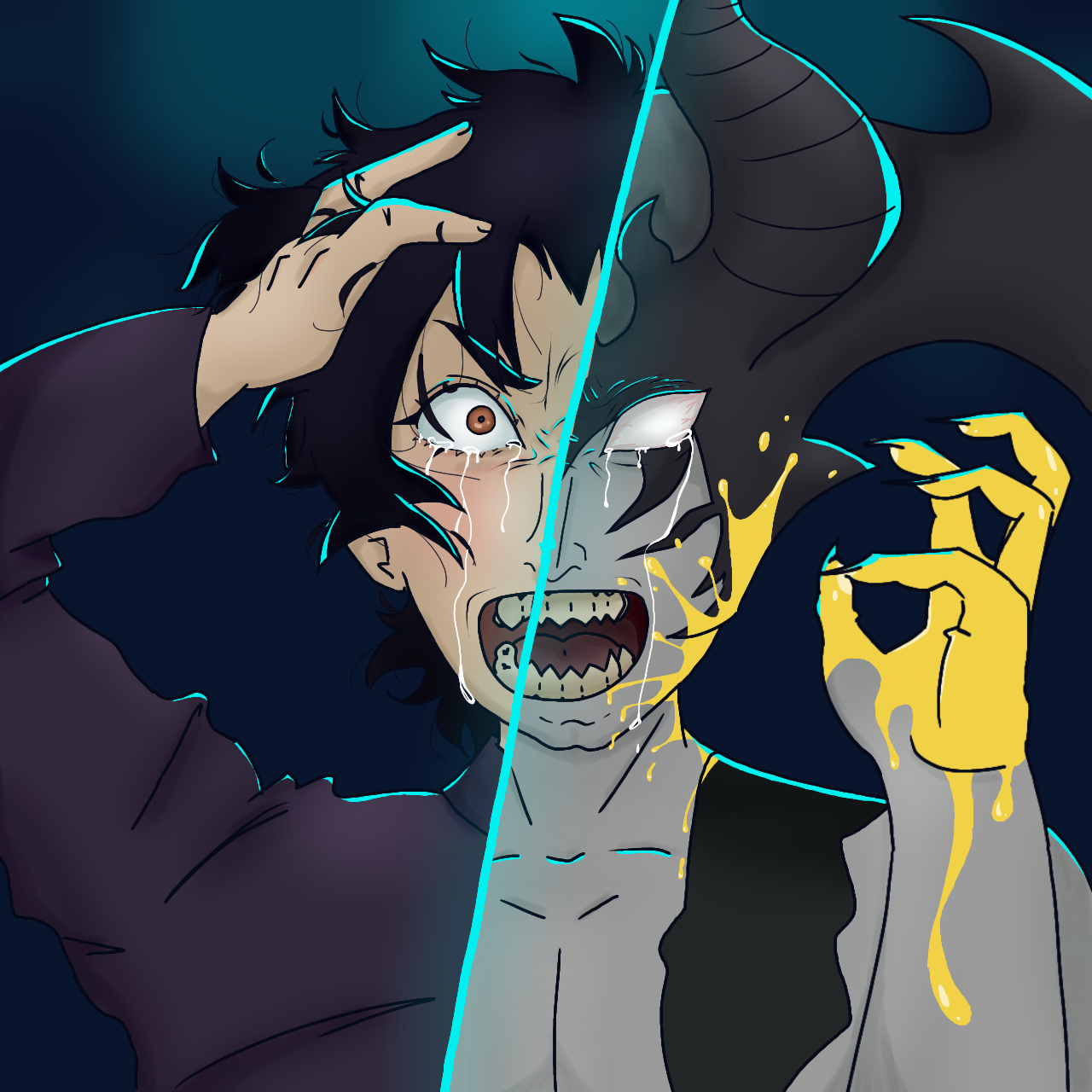 Akira Fudo [Devilman Crybaby} - ibisPaint