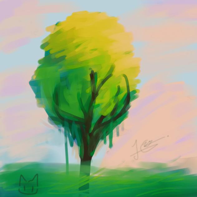 trèe - ibisPaint