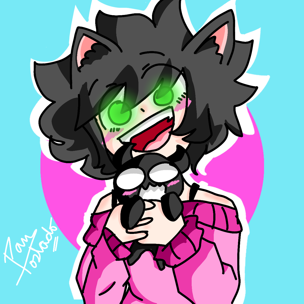 ajuasa y blacky - ibisPaint