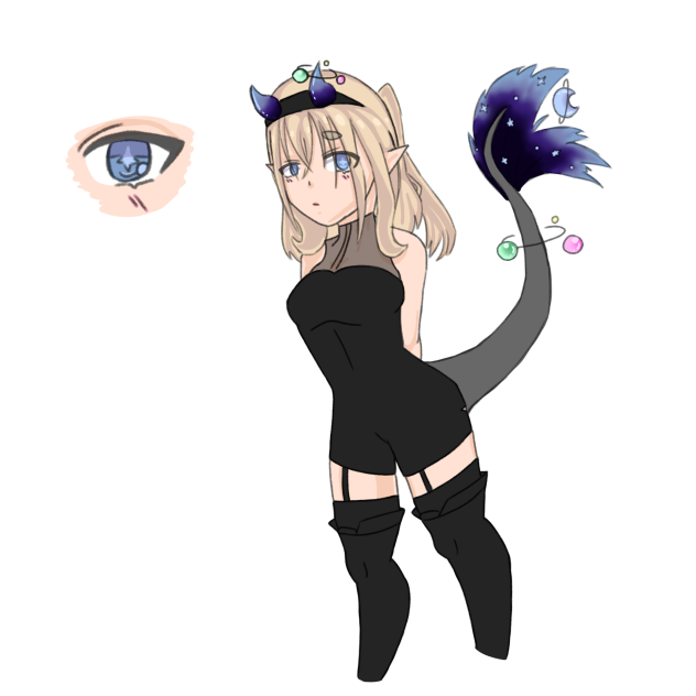 My OC - half dinogen - name-Willow - ibisPaint