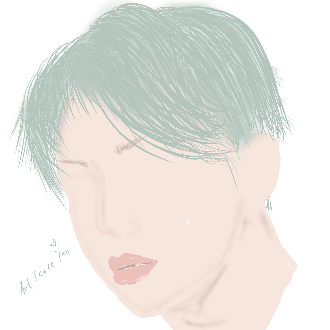 Kim Tae Hyung Part 1 BTS iBisPaint X - ibisPaint