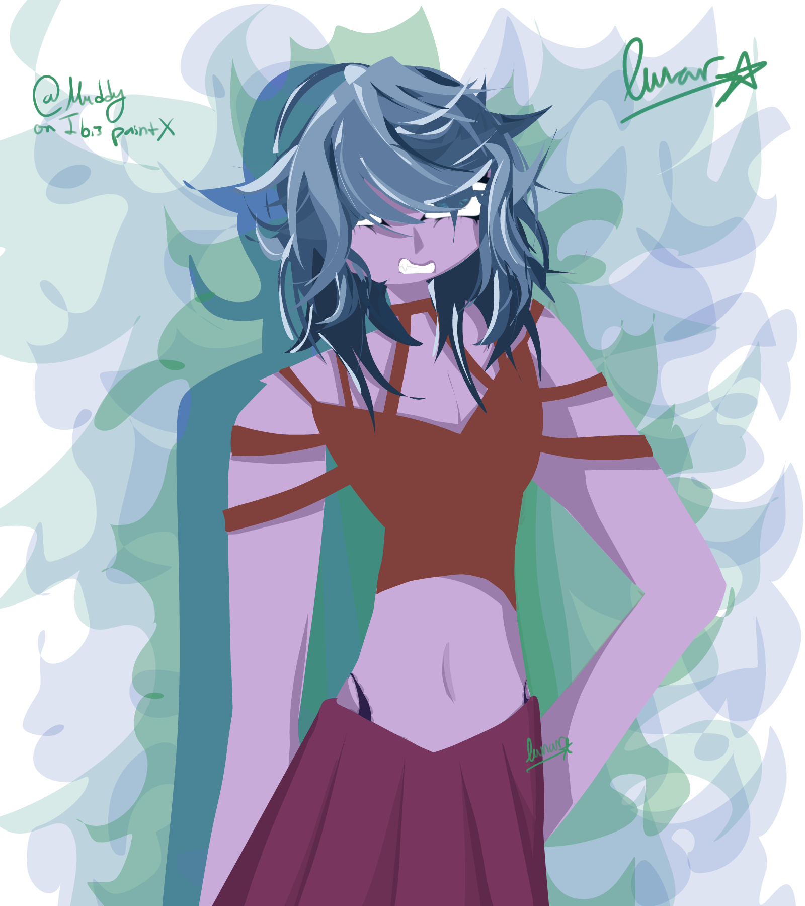 OC - another lasso tool drawing - ibisPaint