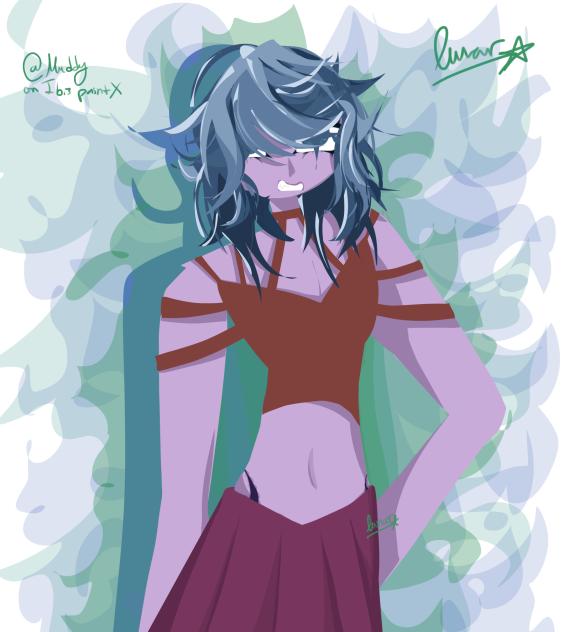 OC - another lasso tool drawing - ibisPaint