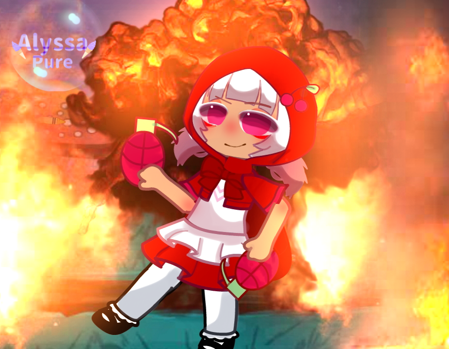 cherry bomb cookie! - ibisPaint